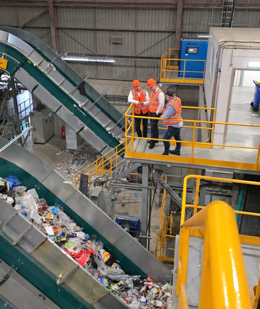Malcolm Byrne TD Visits Advanced MRF in Support of Green Innovation and ...